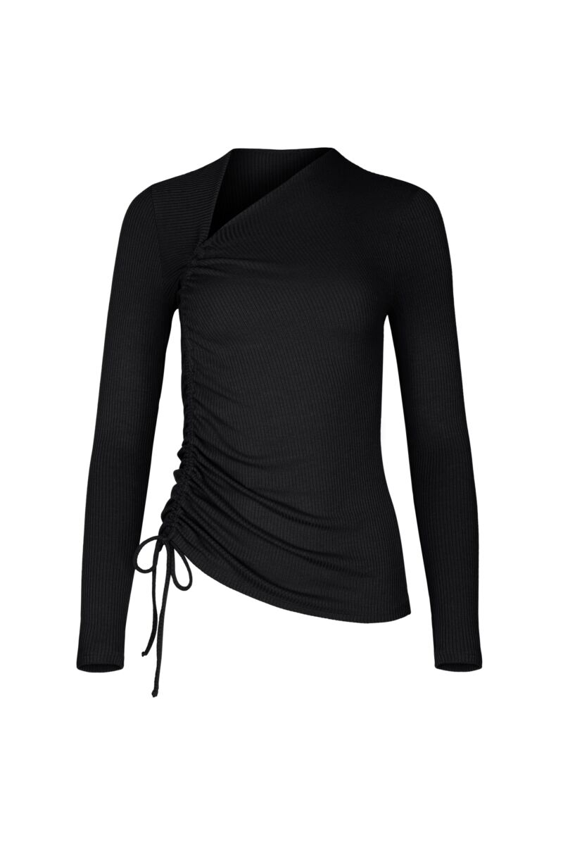 Langarm Asymmetrisches Top »Kenza«